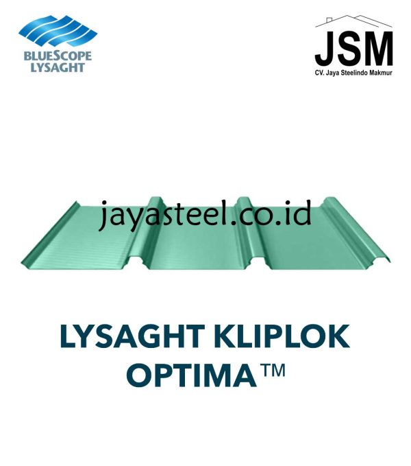 Atap Lysaght Kliplok 406 BlueScope | Jaya Steelindo Makmur (JSM)